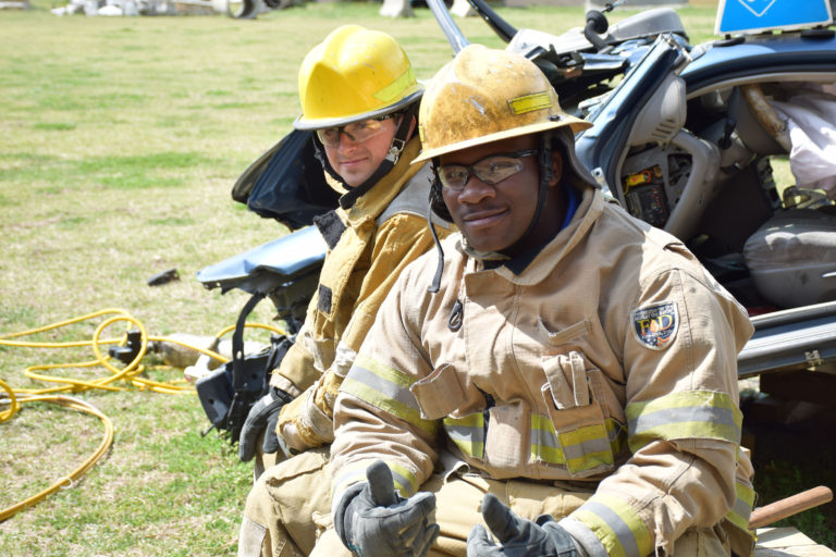 Fire Academies Participate in Training Exercises