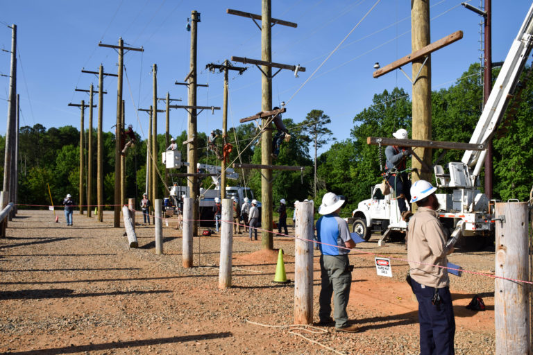 NCC Holds Electric Line Construction Graduation and Signing Event