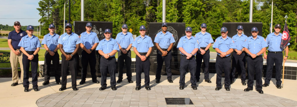 NCC Recruit Firefighter Training Academy Class Graduates