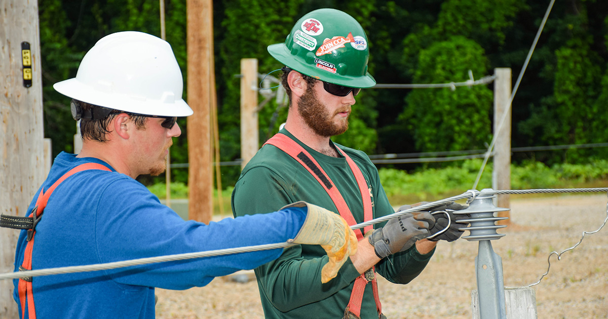 Electric Line Construction Academy Students Complete Program