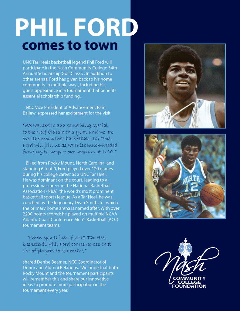 Phil Ford Comes to Town!